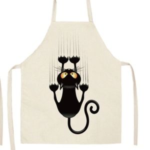Kitchen | New Funny Cat Lover Apron Kitchen Bbq Cats Clawing | Poshmark